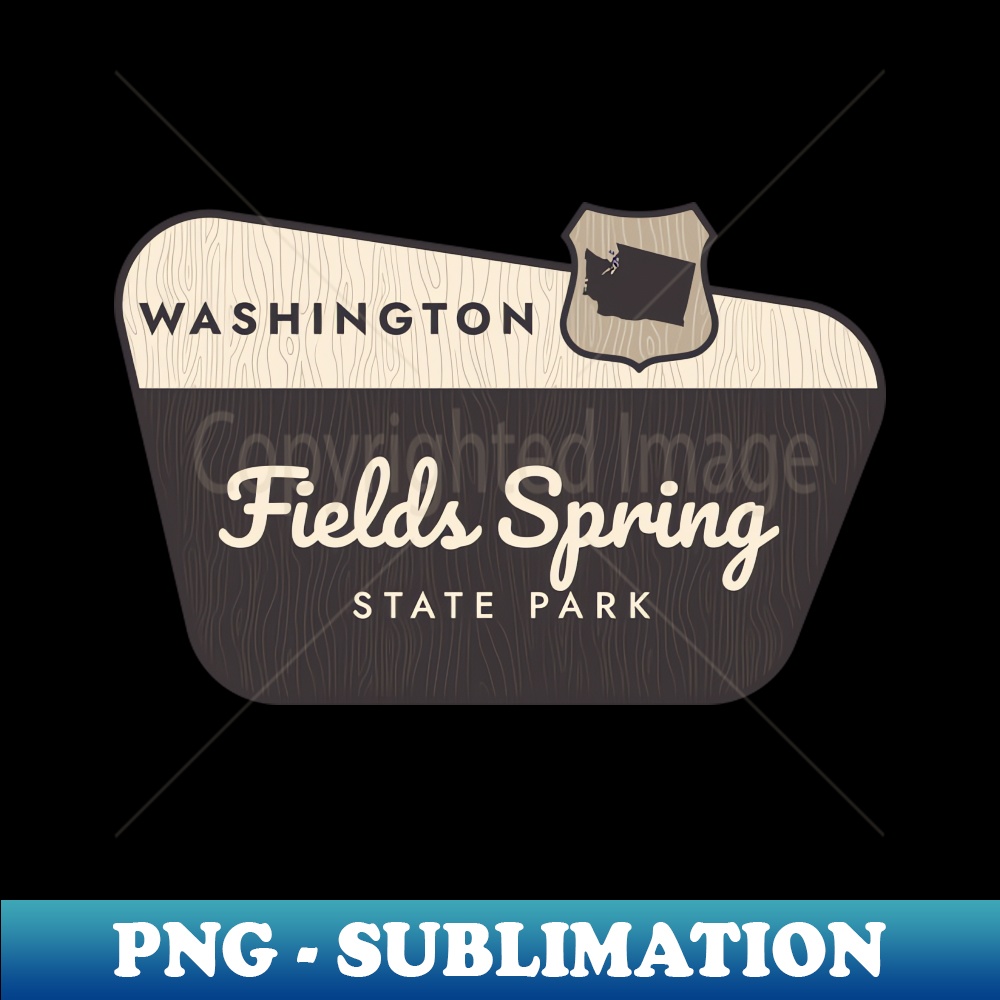 Fields Spring State Park Washington Welcome Sign - Exclusive | Inspire ...