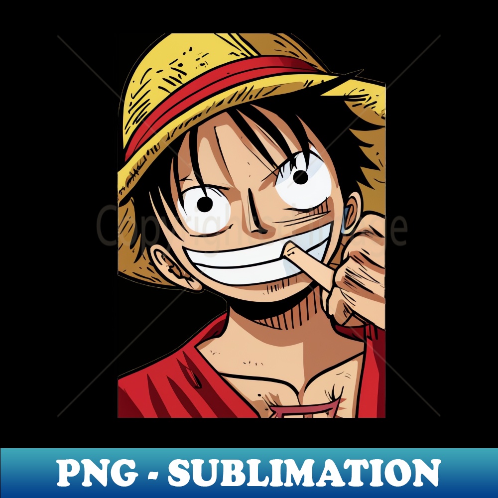 Luffy - One Piece - Vintage Sublimation PNG Download - Add a | Inspire ...
