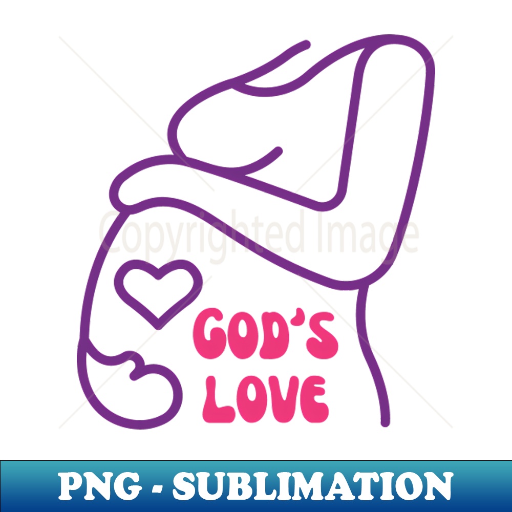 Gods Love Baby In The Womb - PNG Transparent Digital Downloa | Inspire ...