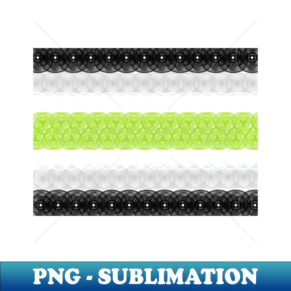 Spirograph Patterned Agender Flag - PNG Transparent Digital | Inspire ...