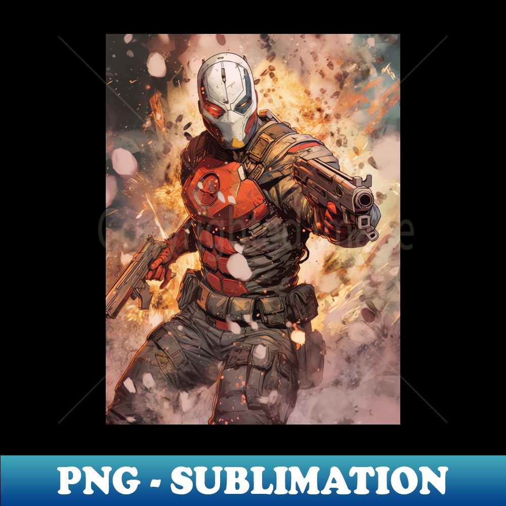 Deadshot 10K image - Aesthetic Sublimation Digital File - Pe | Inspire Uplift