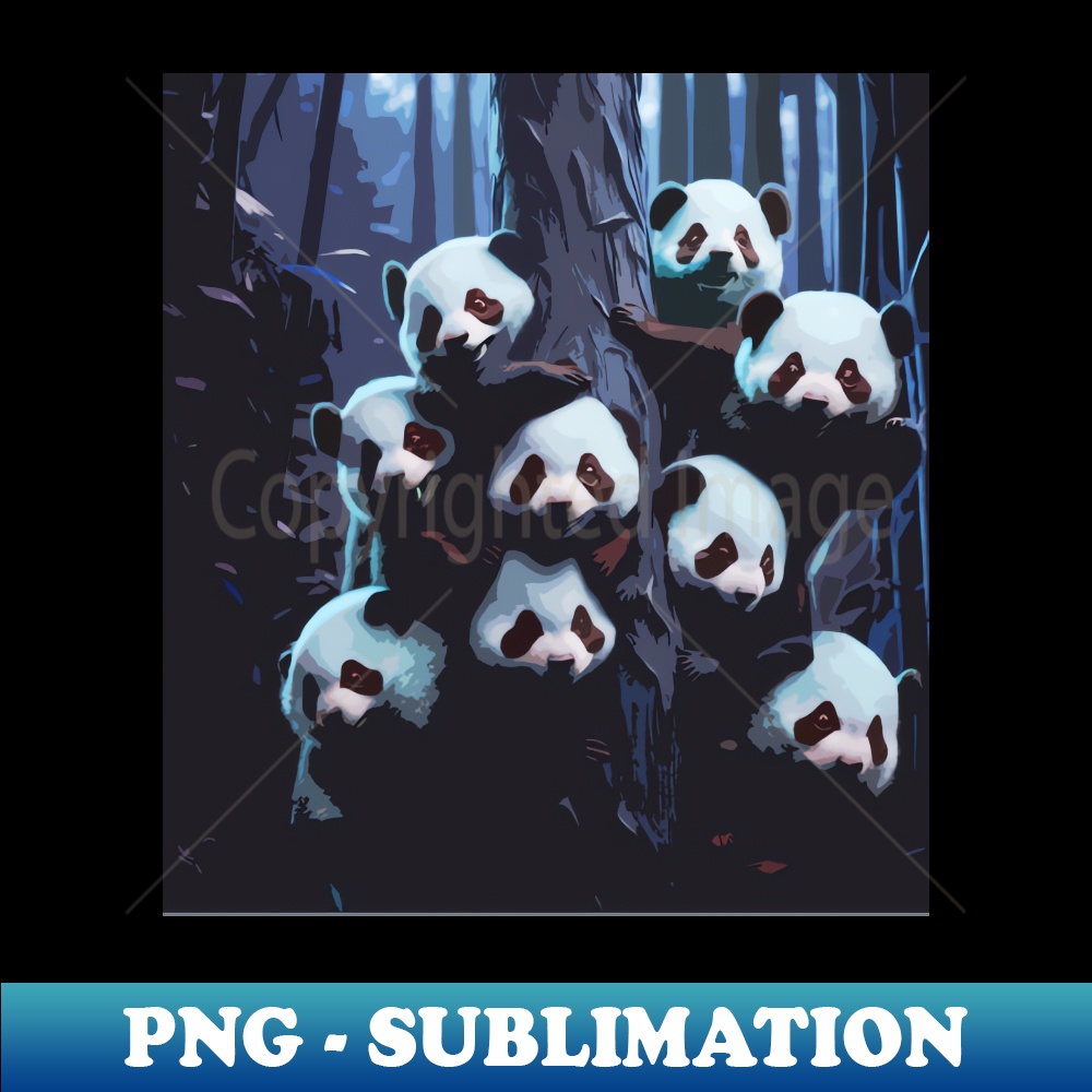 Panda gang - Aesthetic Sublimation Digital File - Capture Im | Inspire ...