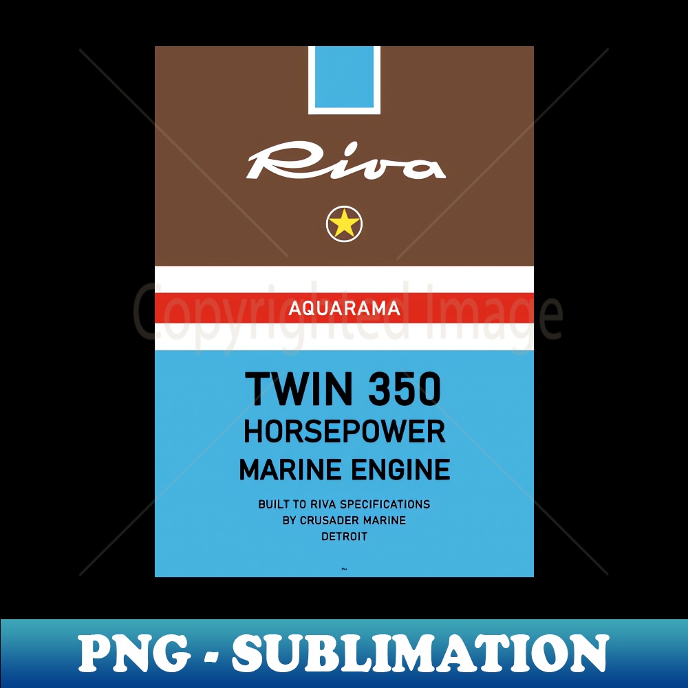 Riva Aquarama Special Runabout - PNG Transparent Sublimation - Inspire ...