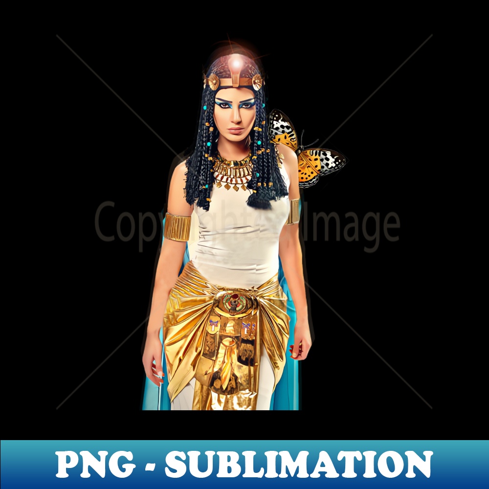 Cleopatra - Ancient Egypt design - PNG Transparent Digital | Inspire Uplift
