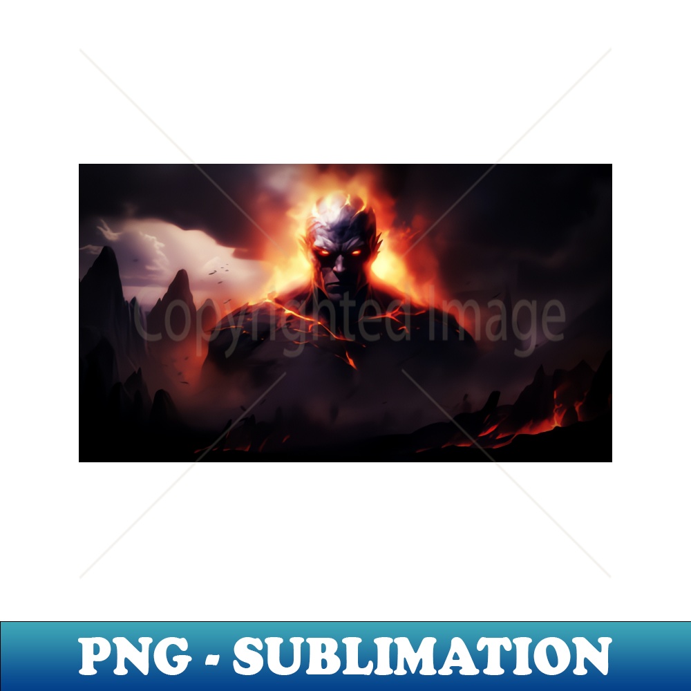 The awakening of Cronus - PNG Transparent Sublimation Design - Inspire ...