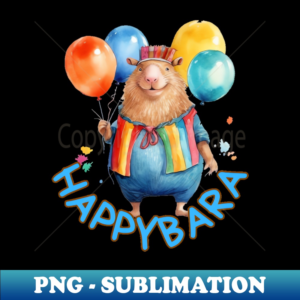 Very happy capybara - Creative Sublimation PNG Download - En | Inspire ...