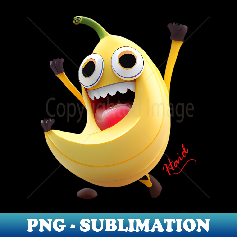 Dancing fruit emoticon bananas - AI Haid - Artistic Sublimat - Inspire ...