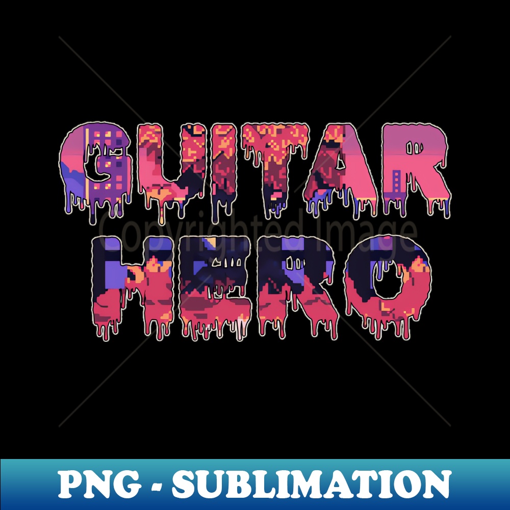 Guitar hero-typography fullcolor design - Special Edition Su | Inspire ...