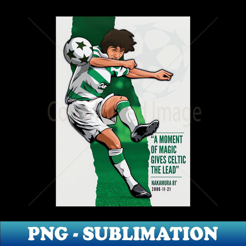 Nakamura CL Free Kick V Manchest United - High-Quality PNG S | Inspire ...