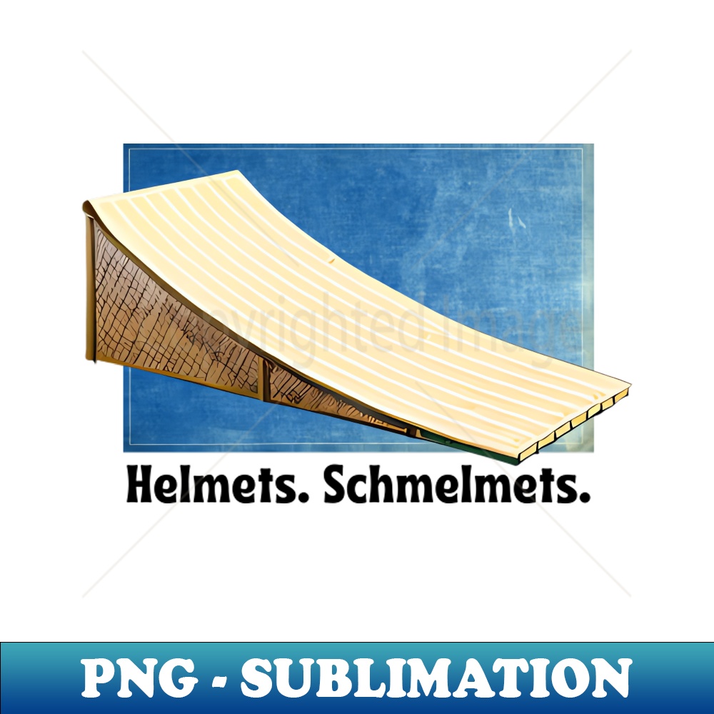 Helmets Schmelmets 1970s Bike Ramp Style - PNG Transparent D | Inspire ...