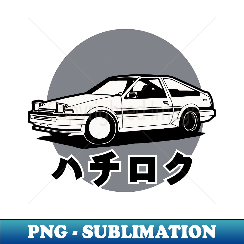 AE86 Hachiroku - Premium PNG Sublimation File - Stunning Sub | Inspire ...