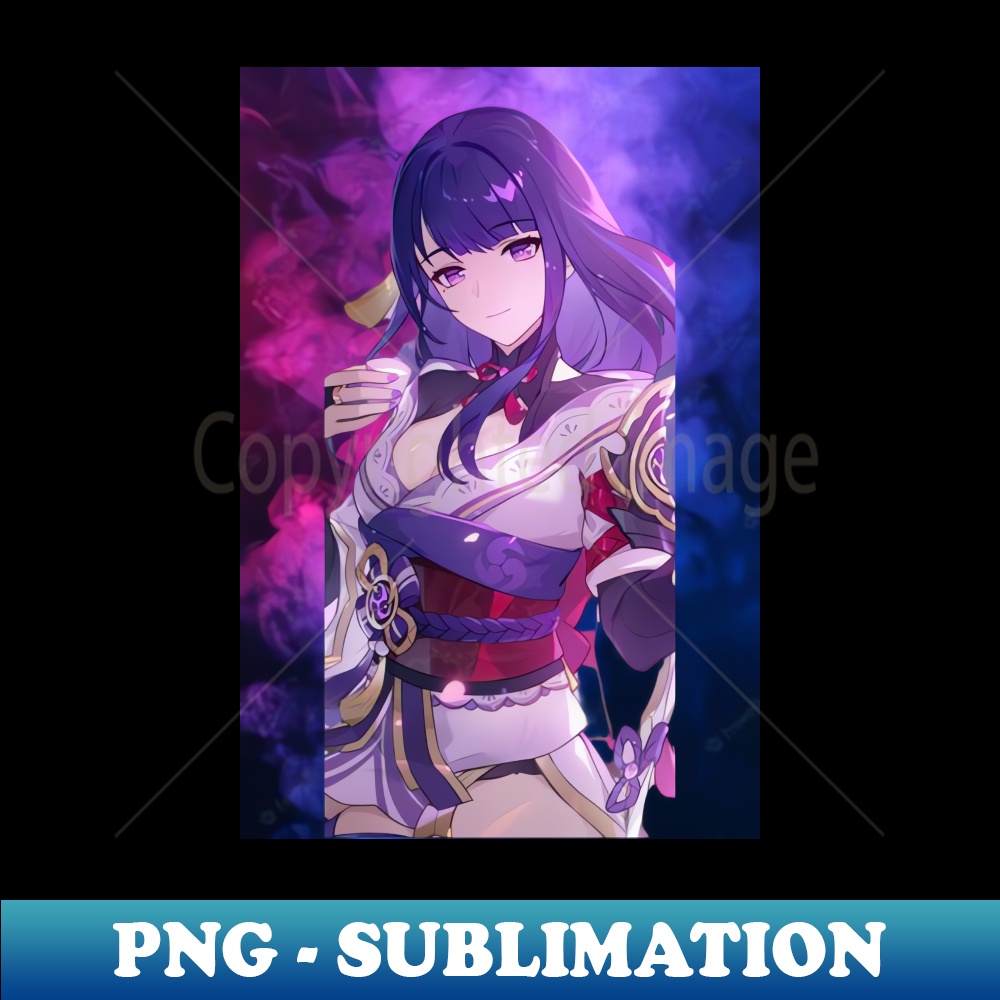 raiden shogun - Exclusive PNG Sublimation Download - Spice U | Inspire ...