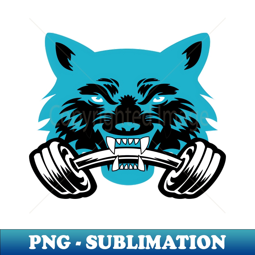 Wolf sport and fitness lovely blend drawing cute cool colorf | Inspire ...