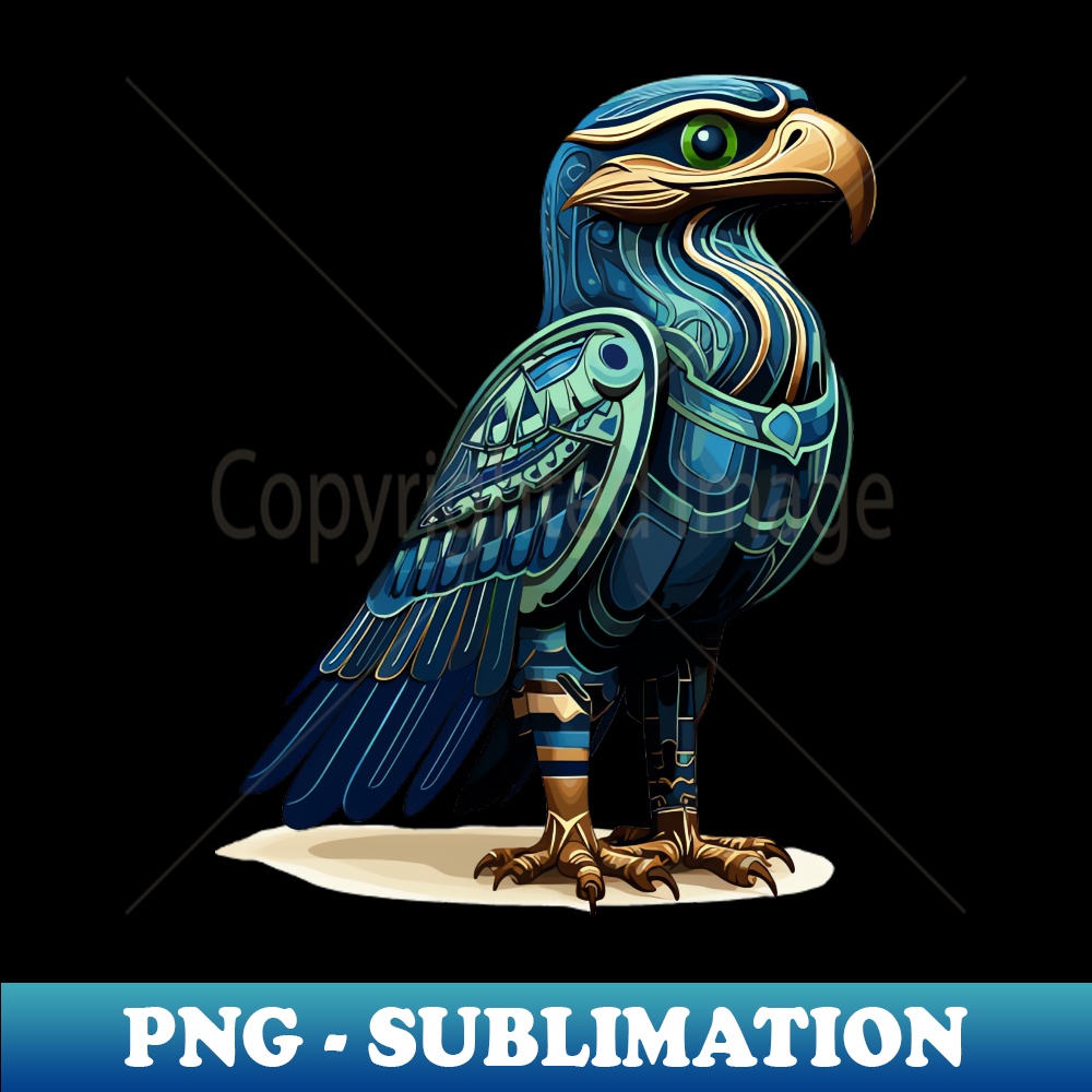 Seahawk Statue Art for Seattle Football Fans - PNG Transpare | Inspire ...