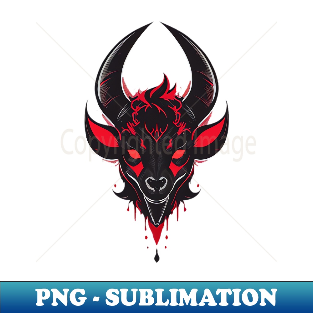 demon goat - PNG Transparent Sublimation File - Perfect for | Inspire ...