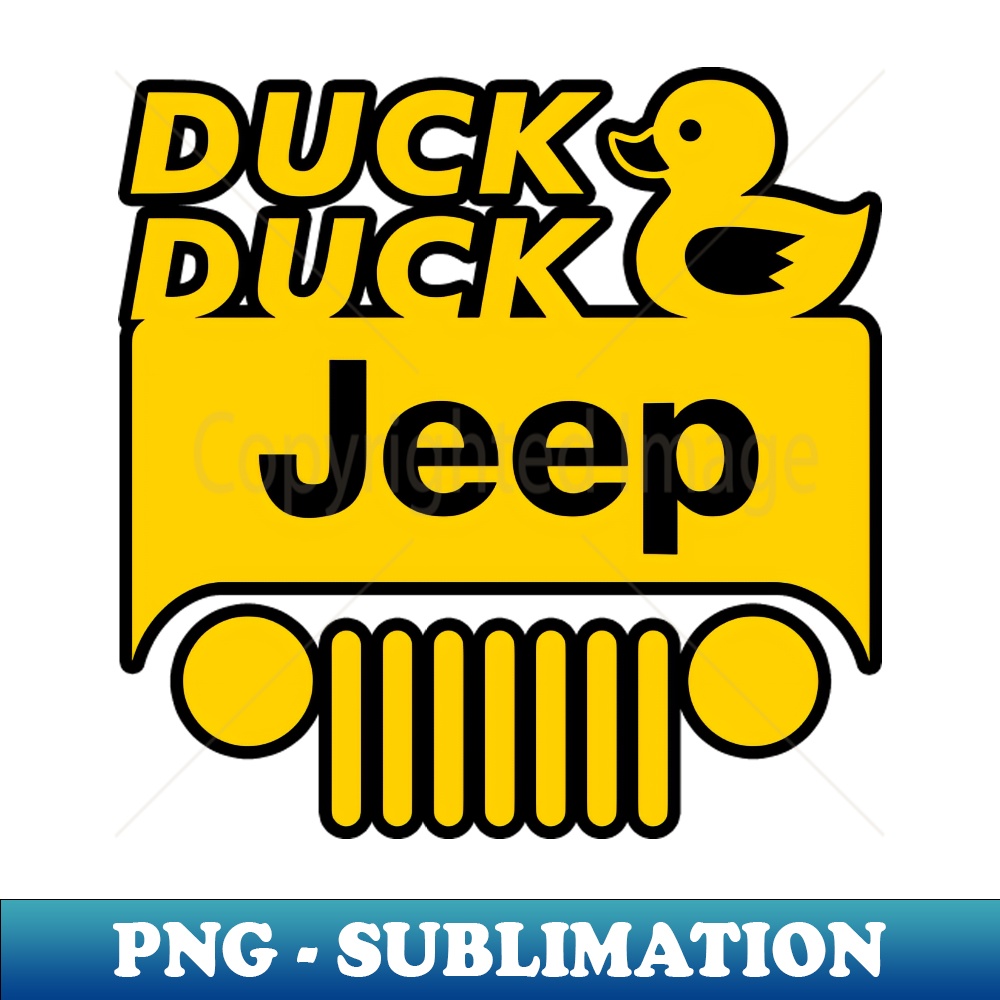 Duck Duck Jeep - PNG Transparent Digital Download File for S | Inspire ...