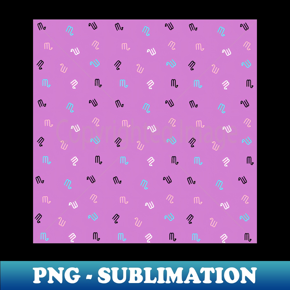 Monogram Scorpio Horoscope Sign Zodiac Sign Astrology Symbol | Inspire ...