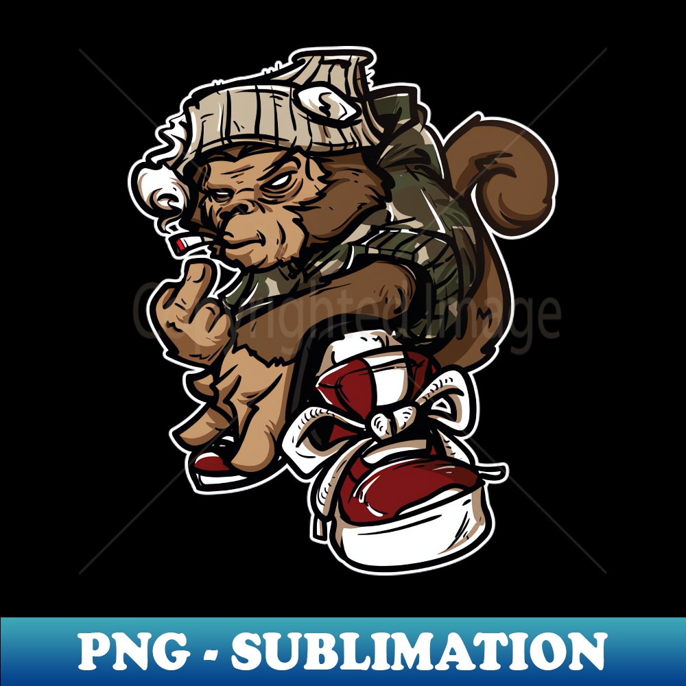 Hip Hop Monkey Graffiti Character - Aesthetic Sublimation Di | Inspire ...