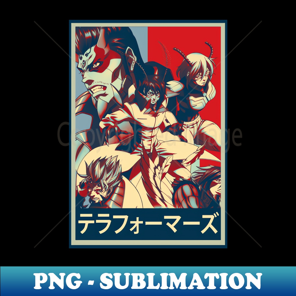 Mutation Chronicles Formars Anime T-Shirt with Characters an | Inspire ...