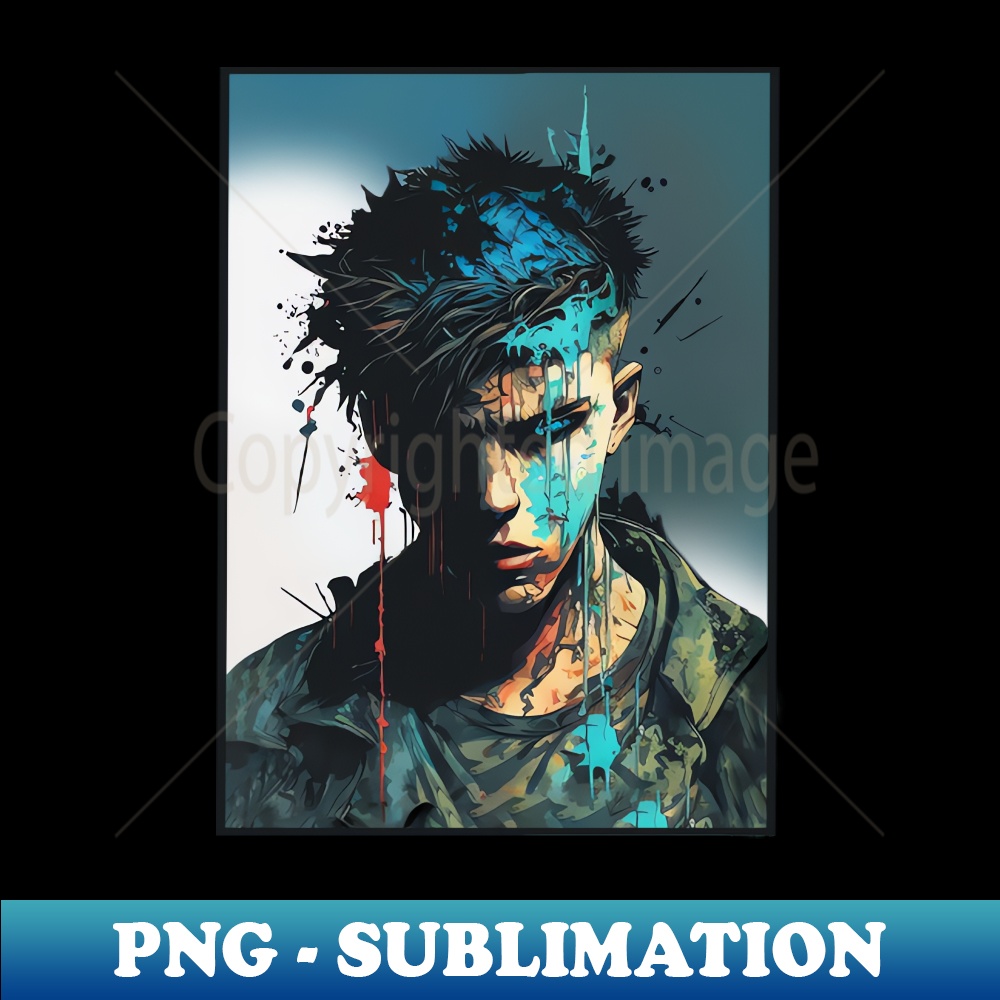 Troublemaker portrait splash art graphic design illustration | Inspire ...