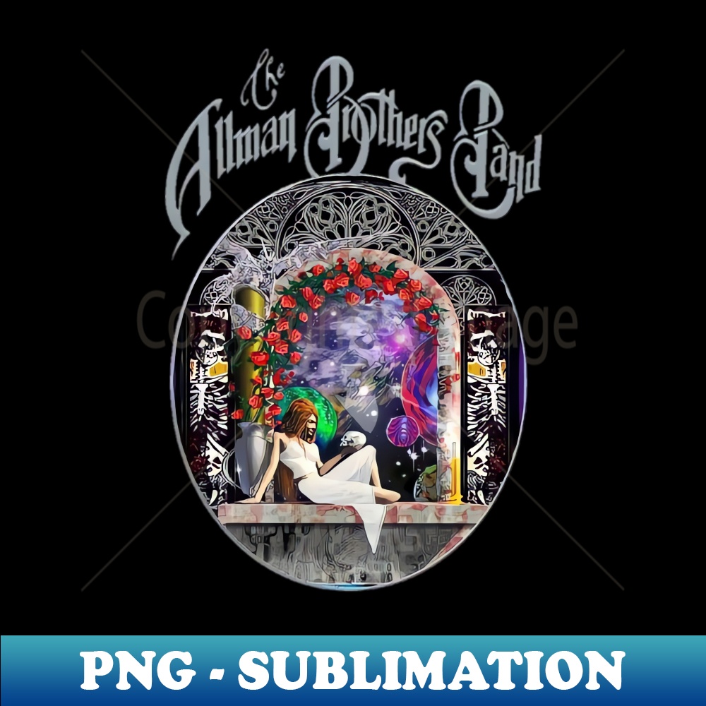 allman brothers - PNG Transparent Sublimation Design - Bold - Inspire ...
