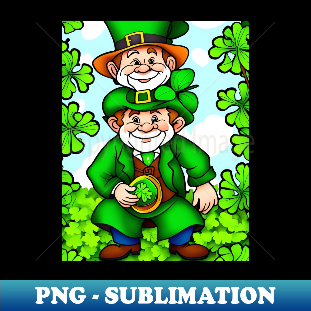 St Patricks Day Leprechaun - Aesthetic Sublimation Digital F - Inspire ...