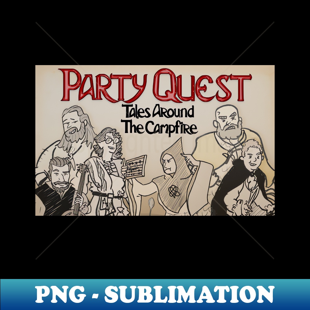 Party Quest - Stylish Sublimation Digital Download - Perfect | Inspire ...