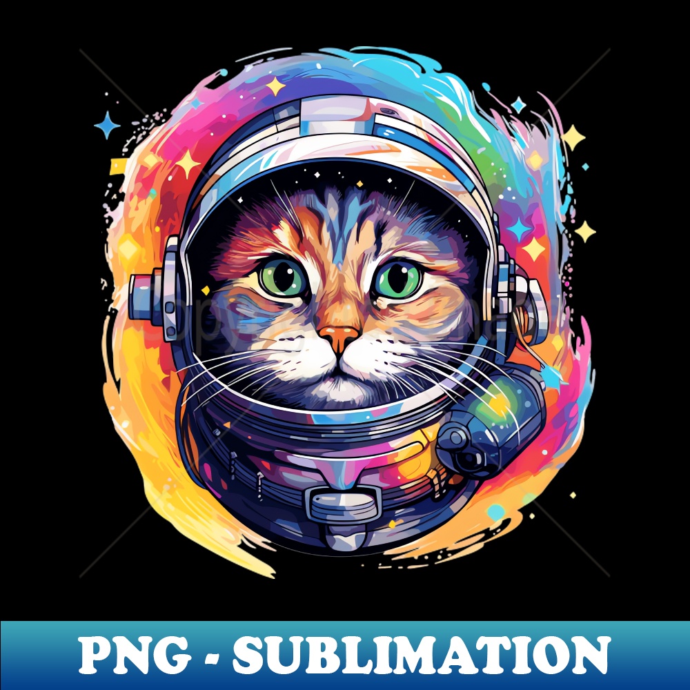 Astro cat - PNG Transparent Digital Download File for Sublim | Inspire ...