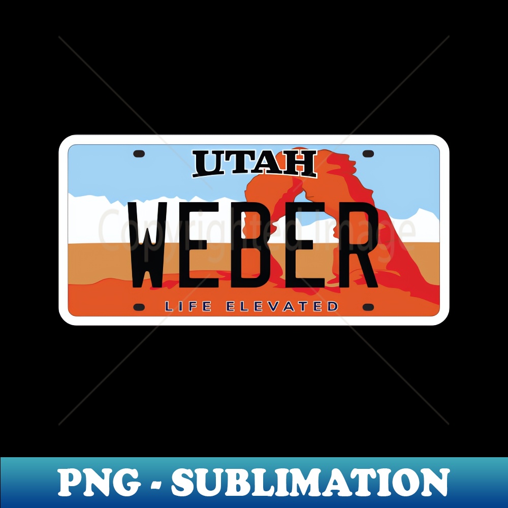 Utah Vanity license plate weber grill - Professional Sublima | Inspire ...
