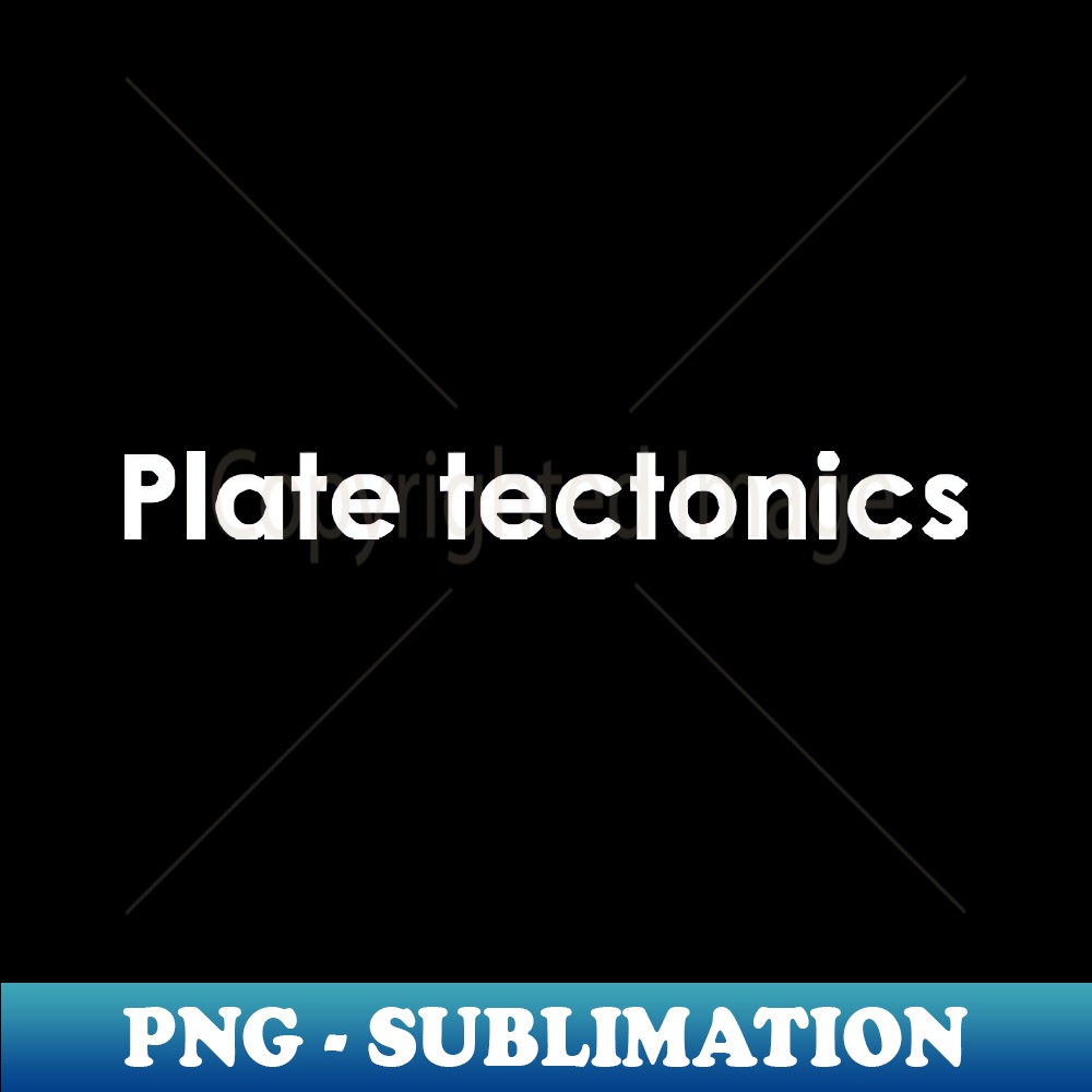 Plate tectonics - Instant Sublimation Digital Download - Per - Inspire ...