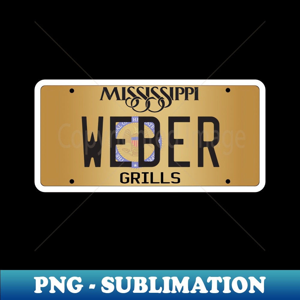 Mississippi custom Weber vanity license plate - Exclusive Su | Inspire ...