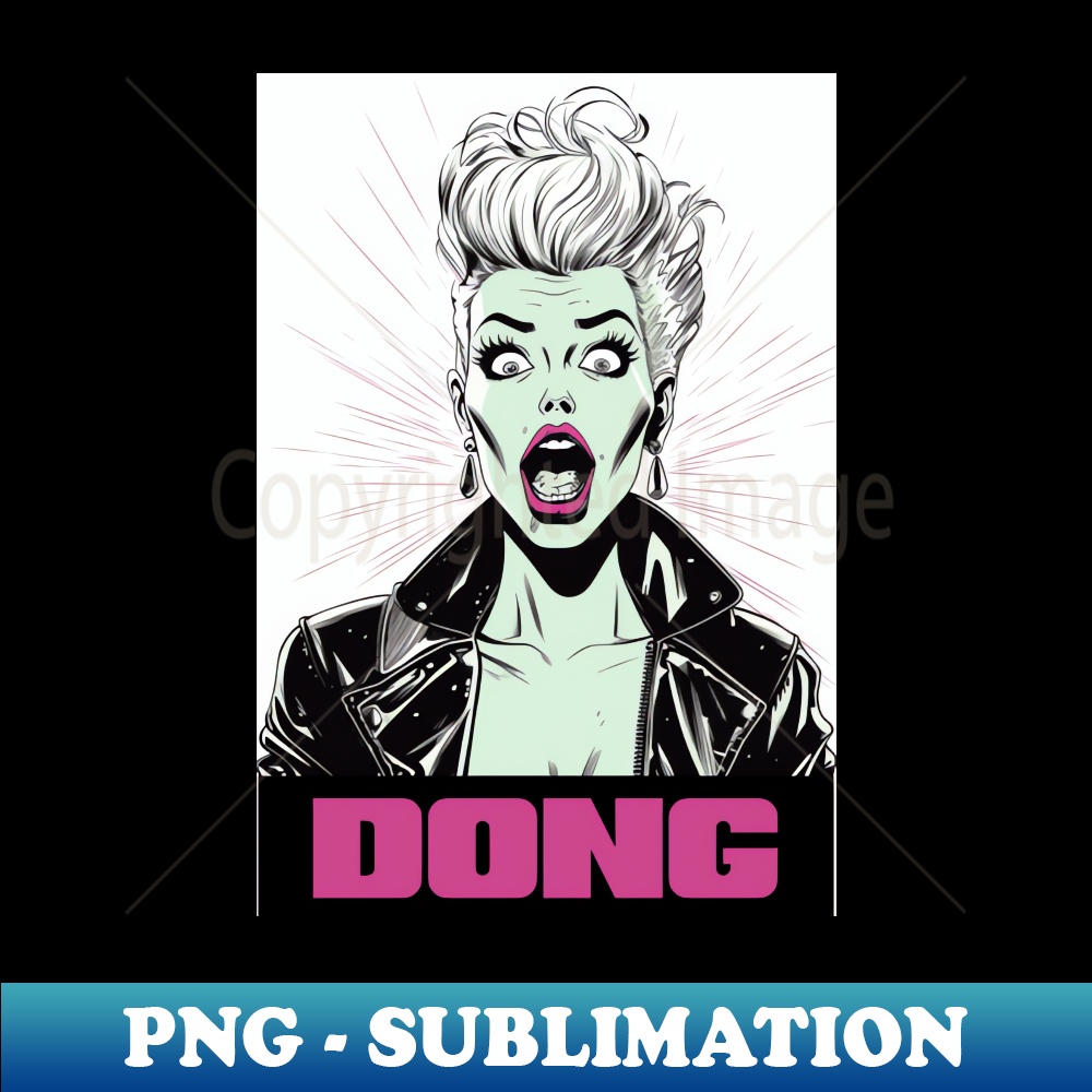 Dong - Hot 80s punk babe - Offensive Humor - Professional Su | Inspire ...