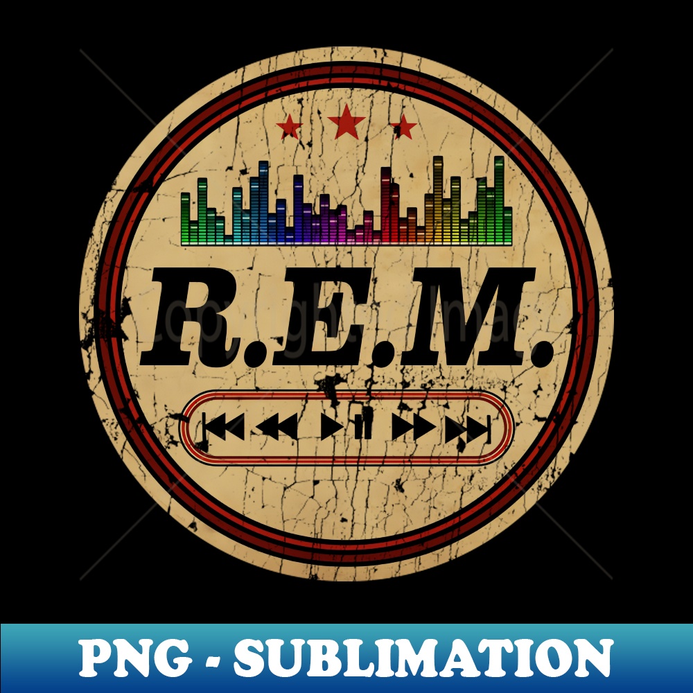 Graphic REM Name Retro Distressed Cassette Tape Vintage - Sp | Inspire ...