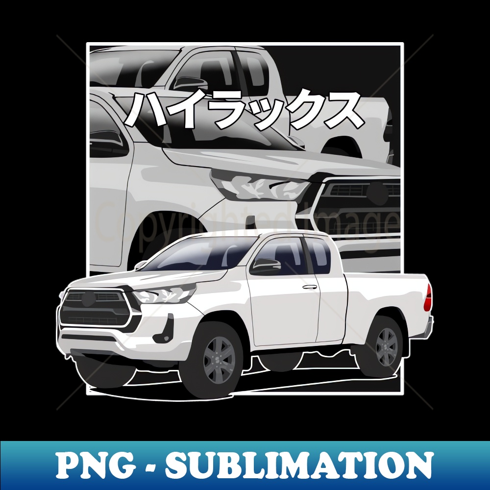 Toyota Hilux 7th gen 2015-2022 - Instant Sublimation Digital | Inspire ...