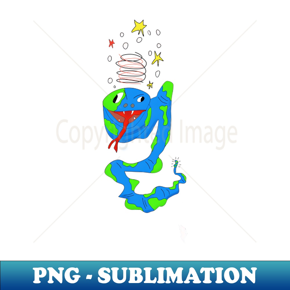 Snake fairy coloured snake - Modern Sublimation PNG File | Inspire Uplift