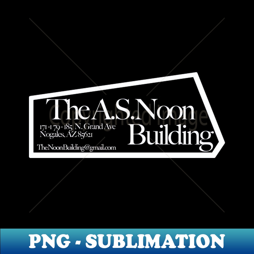The Noon Building - Modern Sublimation PNG File | Inspire Uplift
