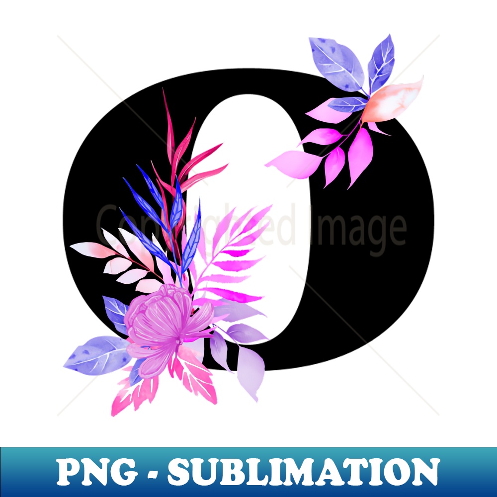 Capital letter O - PNG Transparent Sublimation File | Inspire Uplift