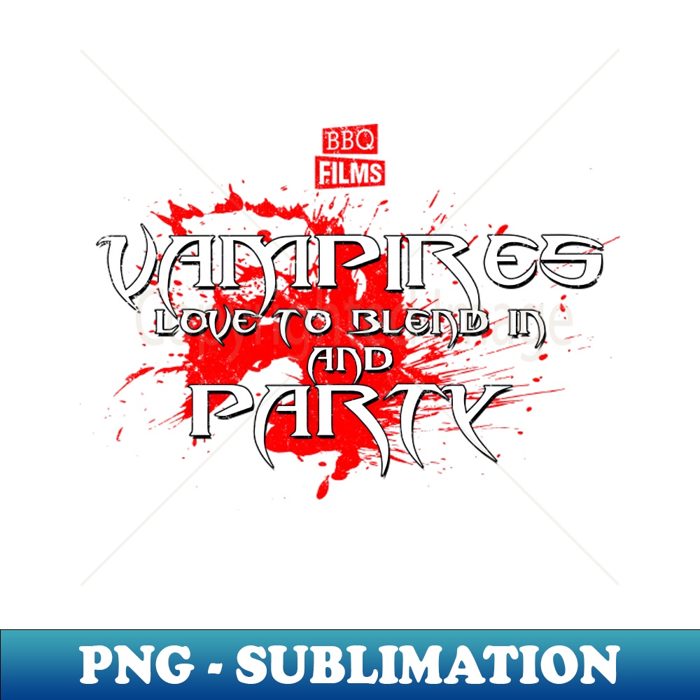 Vampire Day Walker Rave Party Slogan Poster - Sublimation-Re | Inspire ...