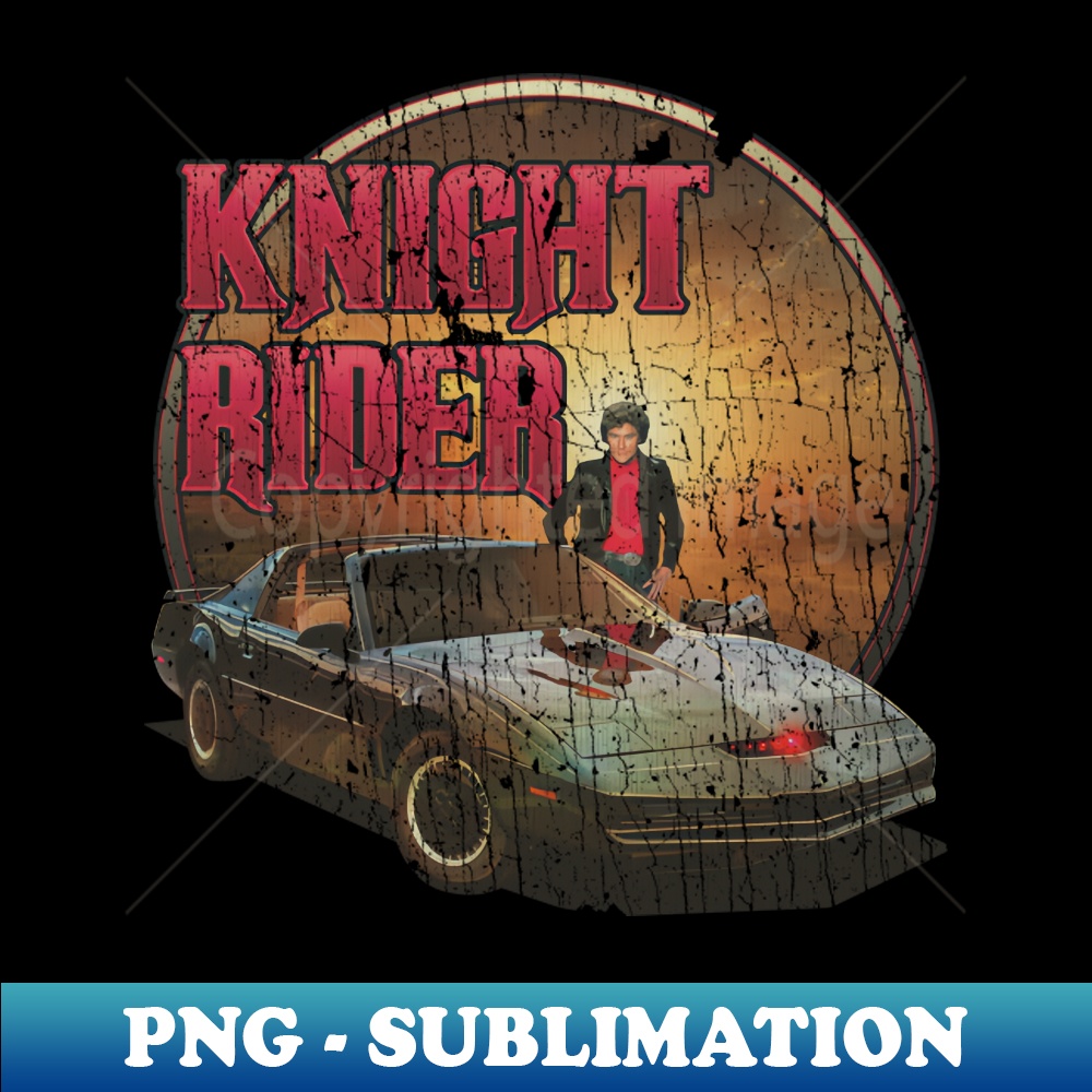 Knight Rider - PNG Transparent Sublimation File | Inspire Uplift