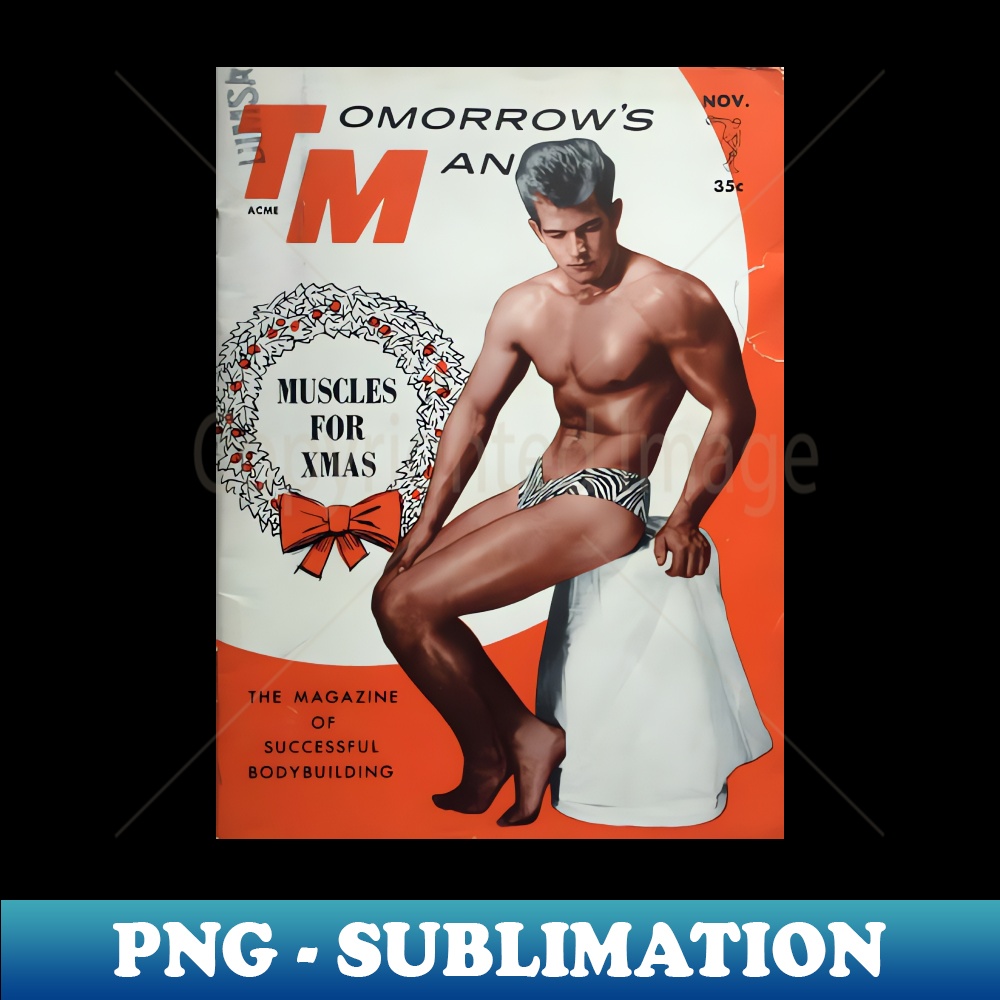 TOMORROW'S MAN - Vintage Physique Muscle Male Model Magazine | Inspire Uplift