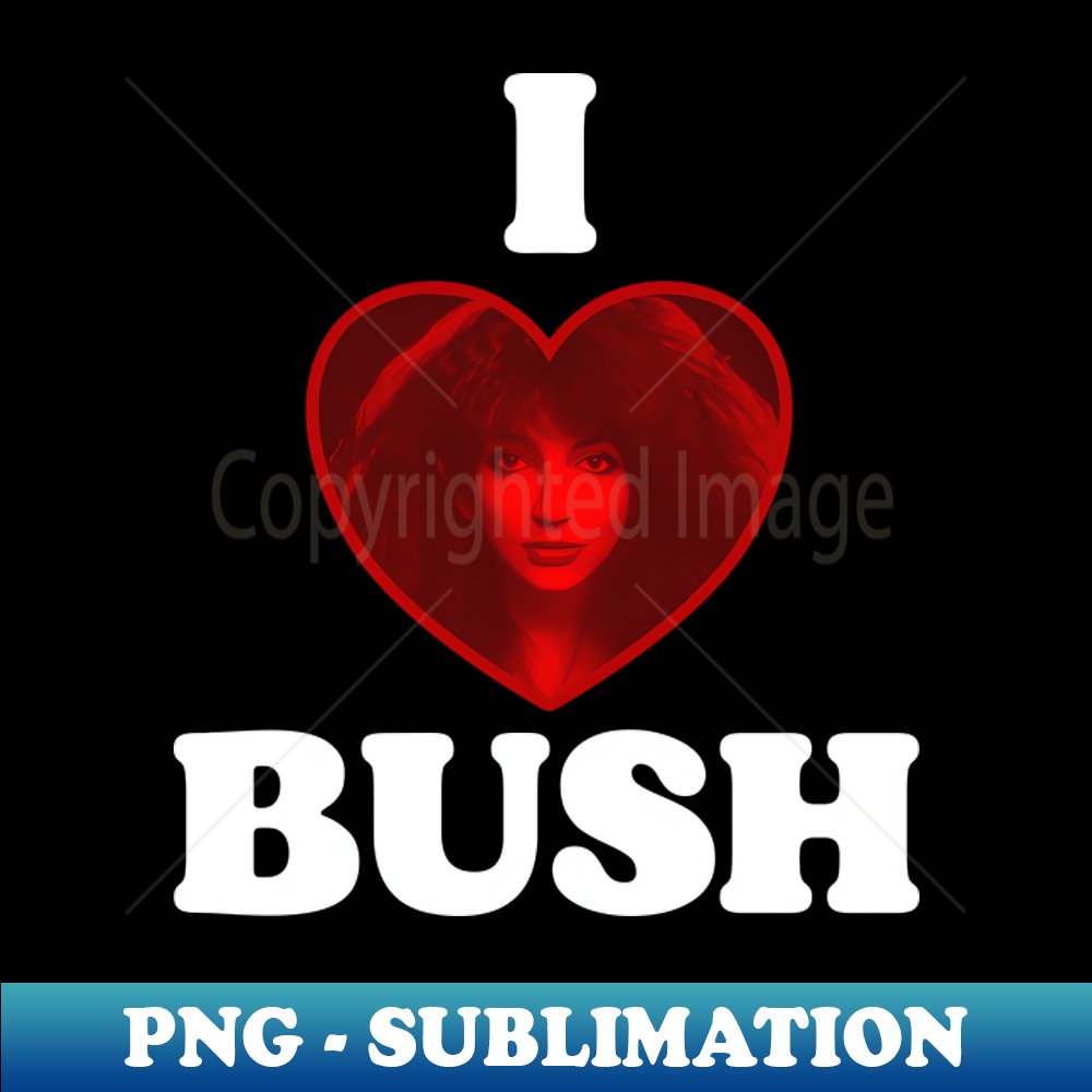I Heart Kate Bush - PNG Transparent Digital Download File fo | Inspire ...