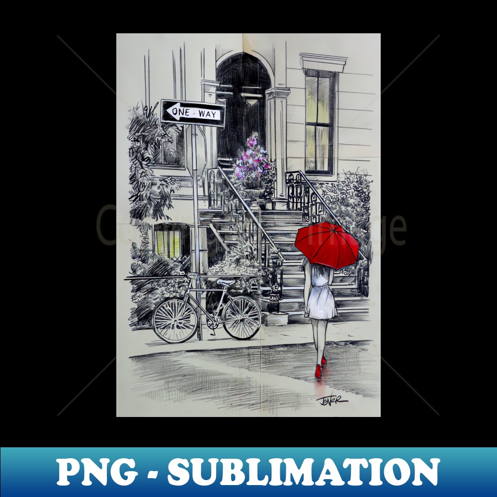 One way brown stone - Premium Sublimation Digital Download | Inspire Uplift