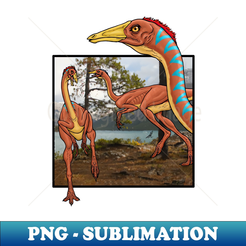 Struthiomimus, the ostrich mimic - Decorative Sublimation PN | Inspire ...