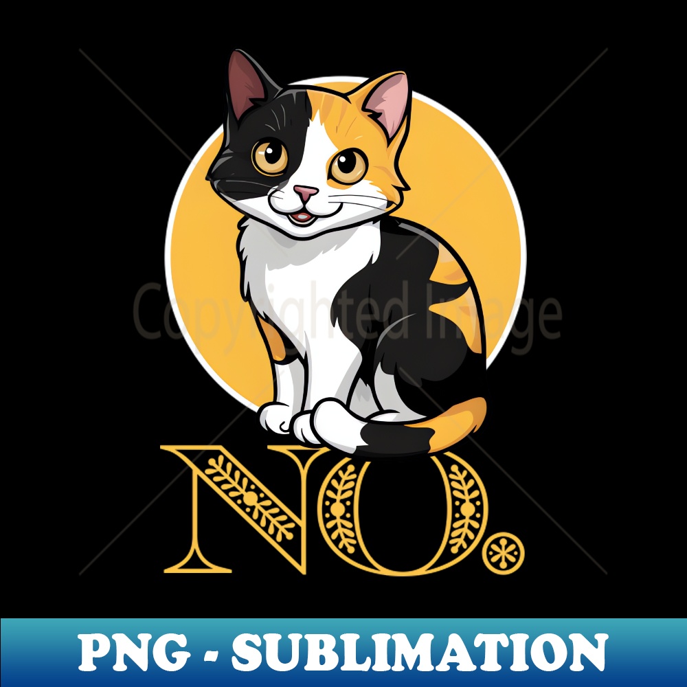 Calico cat - PNG Transparent Sublimation File | Inspire Uplift