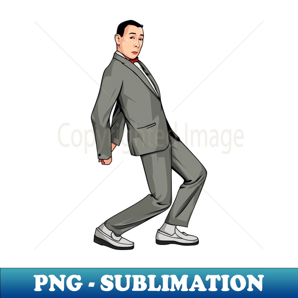 Pee Wee Herman - PNG Transparent Sublimation File | Inspire Uplift