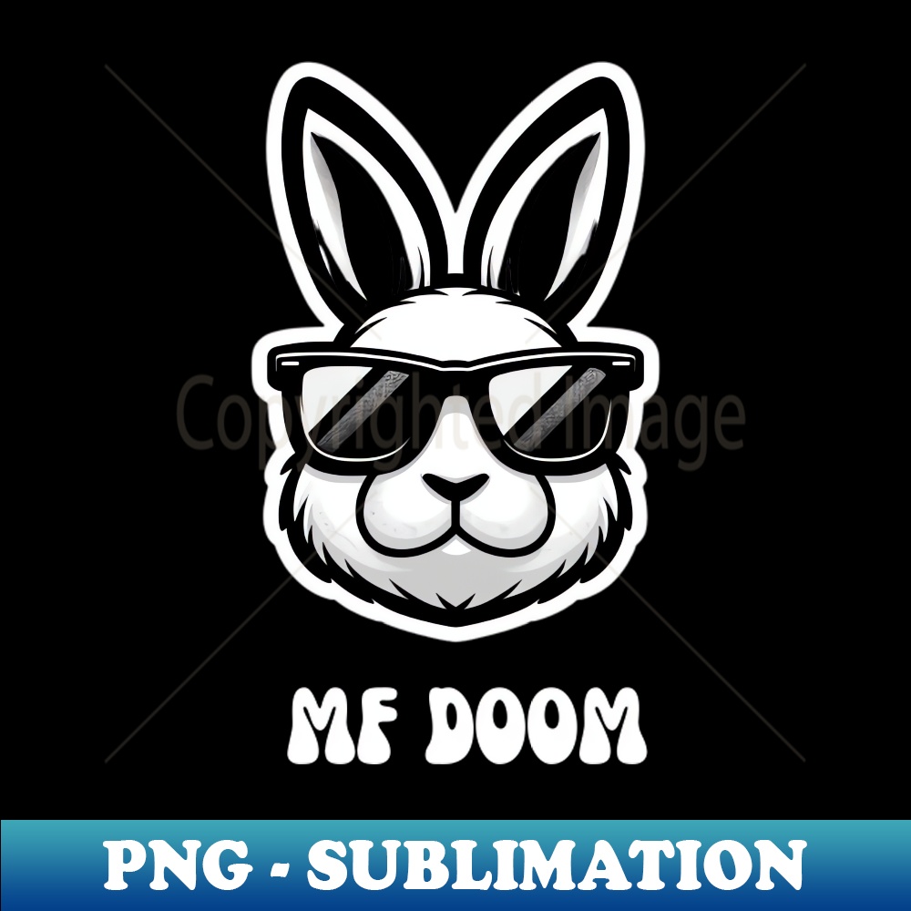 MF DOOM EASTER BUNNY - Special Edition Sublimation PNG File | Inspire ...