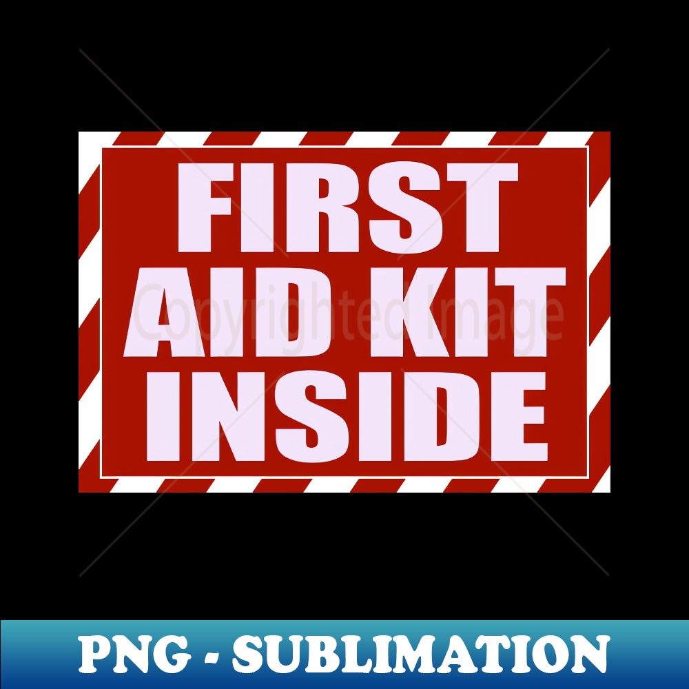First Aid Kit Inside Sticker, Self Adhesive First Aid Kit In | Inspire ...