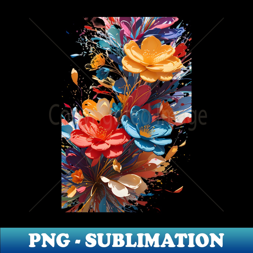 flores - Decorative Sublimation PNG File | Inspire Uplift