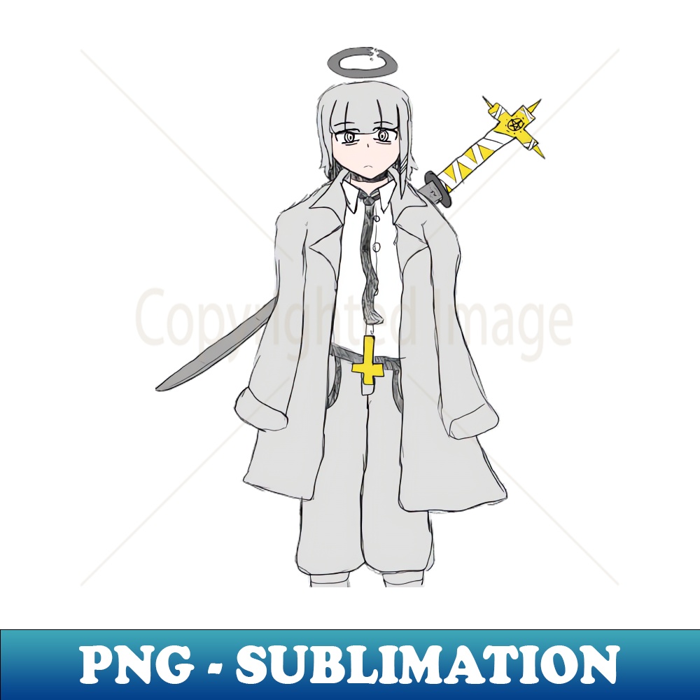 Hitman Fallen Angel - PNG Transparent Sublimation Design | Inspire Uplift