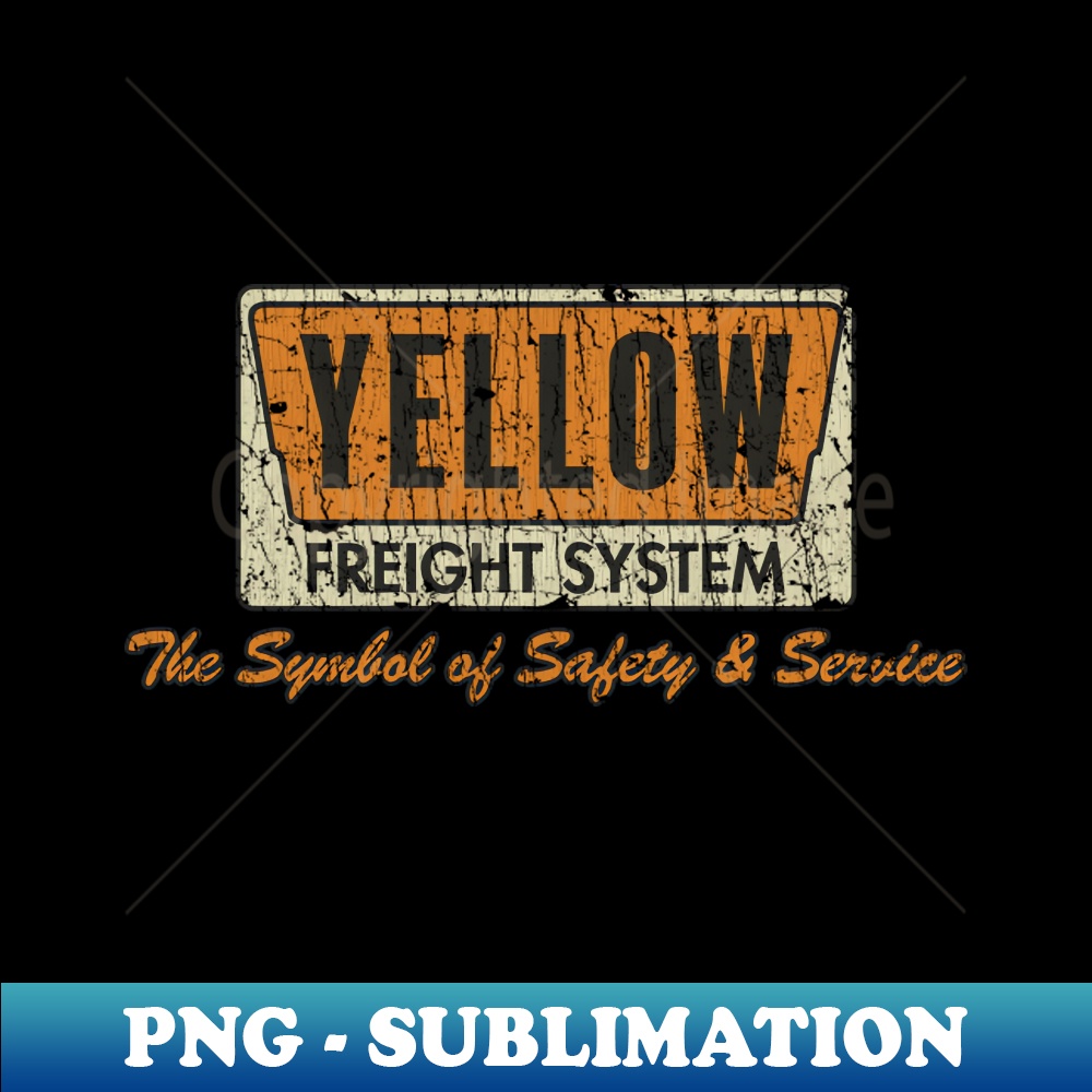 Yellow Freight Symbol of Safety - Signature Sublimation PNG | Inspire ...